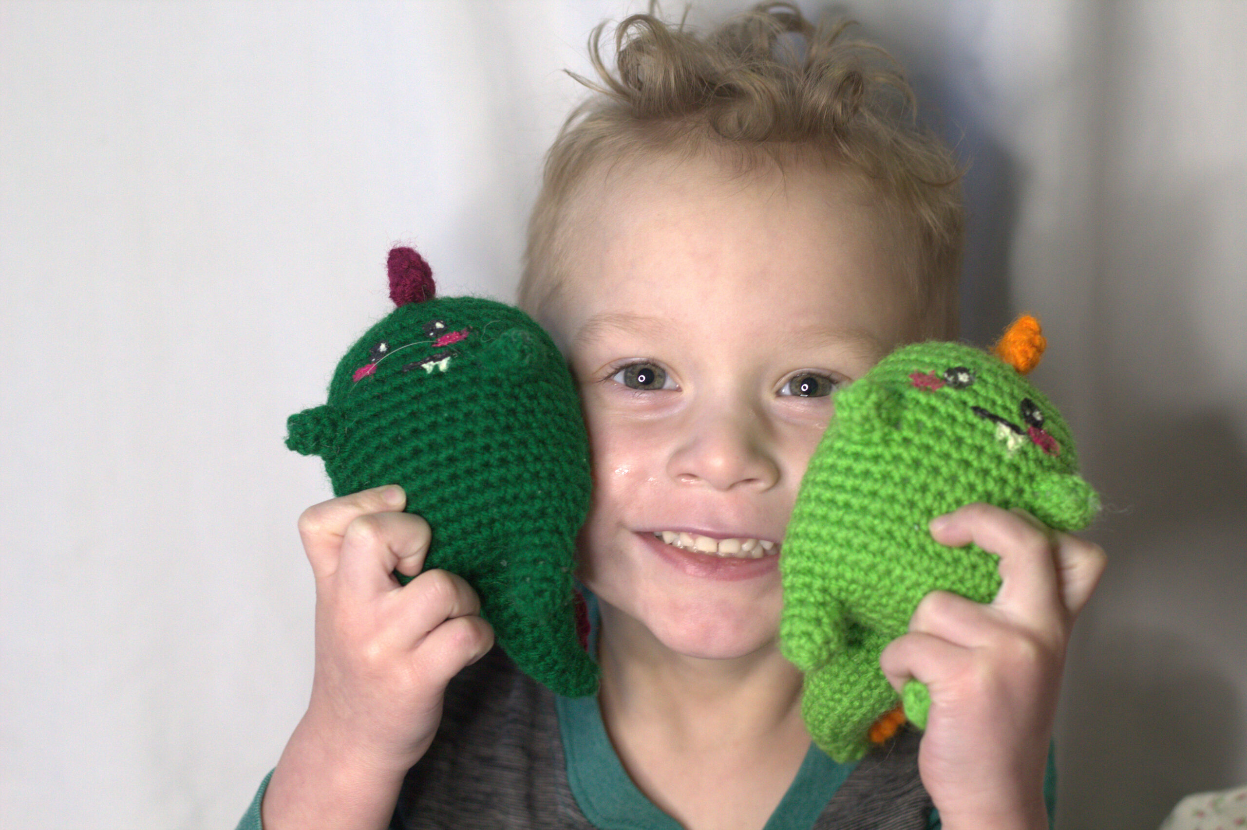 Mini Dinosaur Free Crochet Pattern - Lovey Dovey Yarns